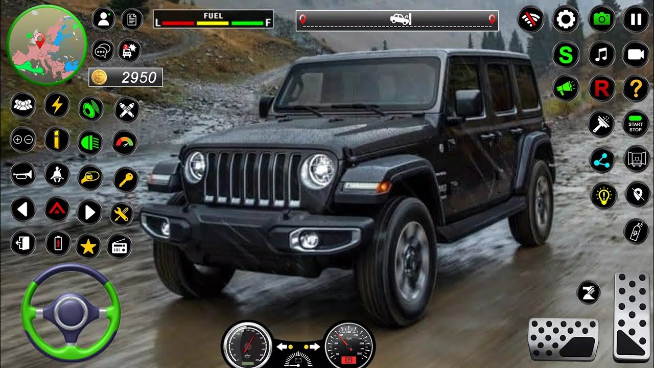 🚙Jeep Driving Simulator : Indian Jeep Driving 4x4 Car Games Offroad SUV ...