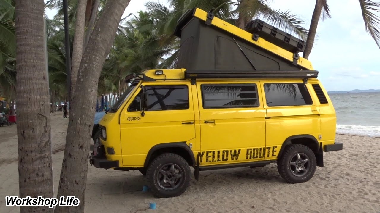 Is this Yellow Beauty the ULTIMATE Offroad Camper Van? - YouTube