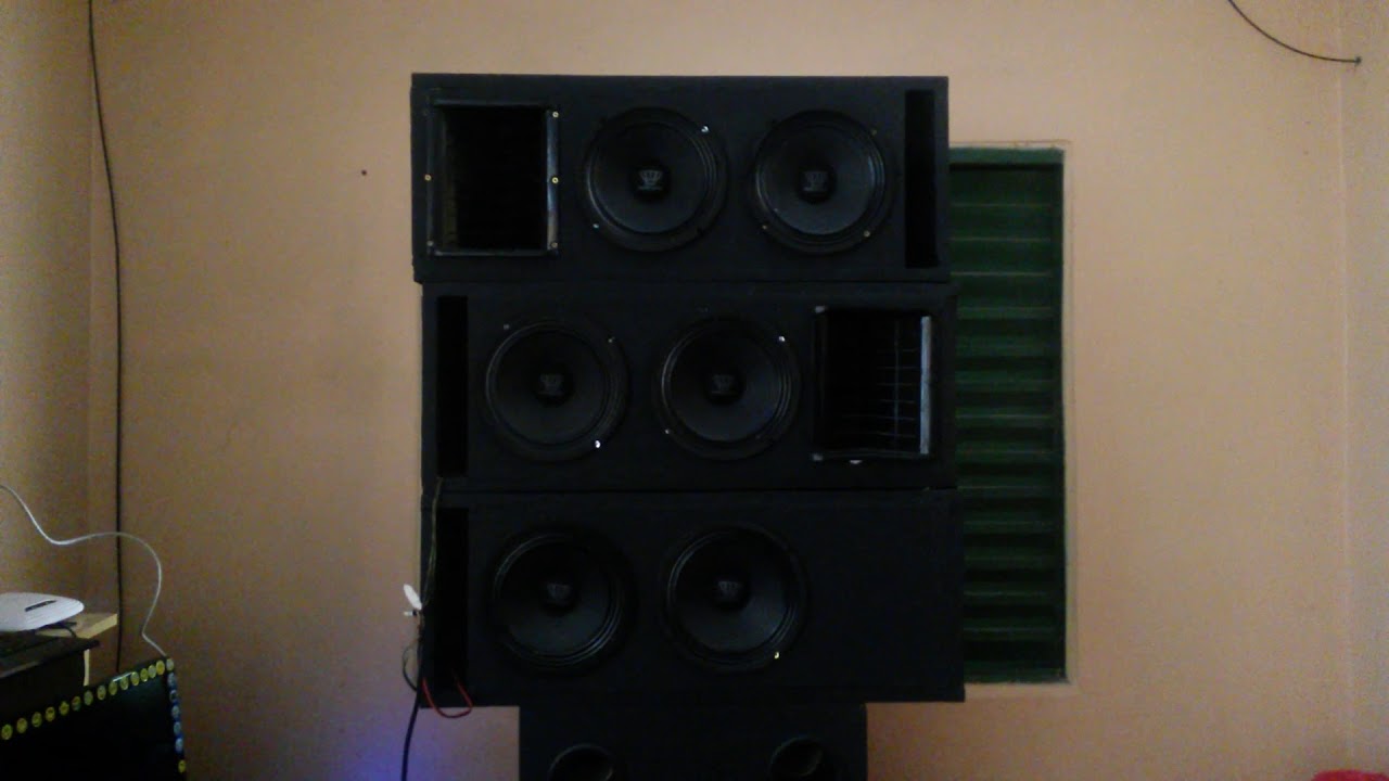 line array 8 polegadas - YouTube