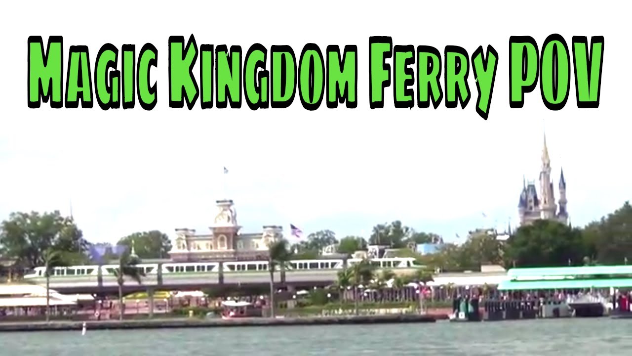 Disney's Magic Kingdom Ferry Boat Ride POV - YouTube