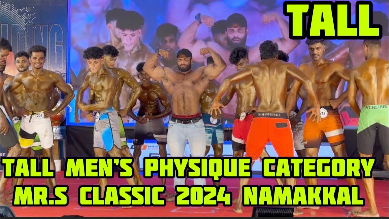 Tall Men’s Physique Category Mr.S Classic State Level Bodybuilding 2024 ...