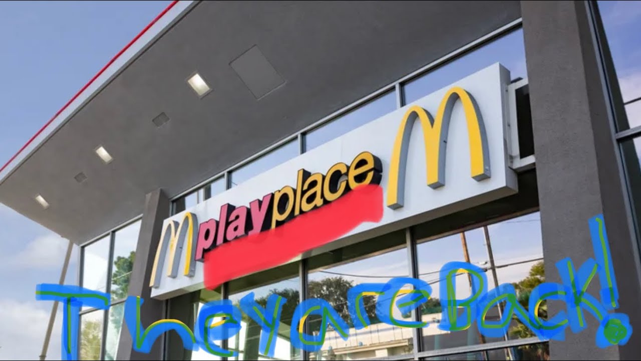 Playing in a McDonald’s play place - YouTube