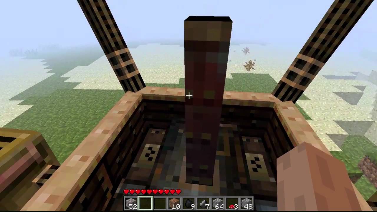 Minecraft Mods: AMAZING Airship Review + Info - YouTube