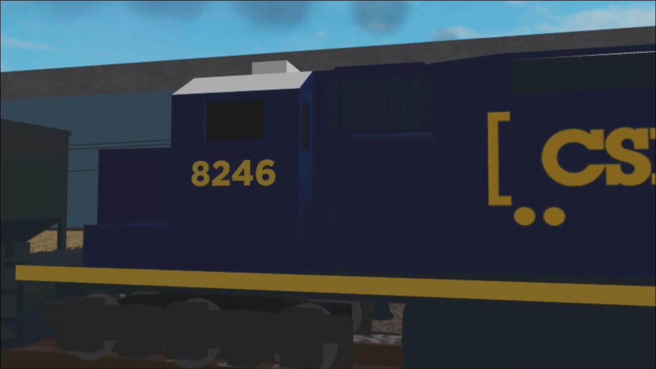 CSX 8246 SD40-2 Trailing On CSX B211 Coal Train, Brunswick MD To Dickerson, MD - YouTube