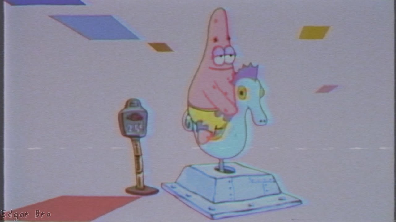 Patrick riding on a seahorse at Liminal Spaces - YouTube