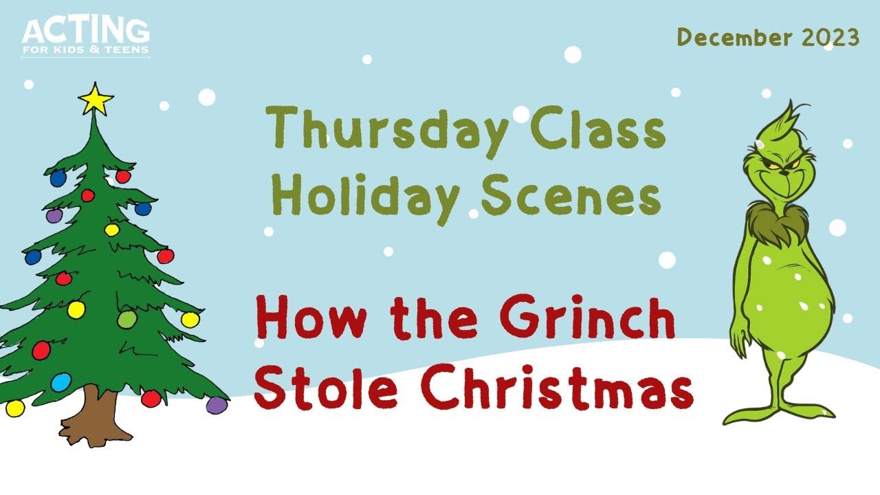 Thursday Class | Holiday Scenes 2023 - YouTube