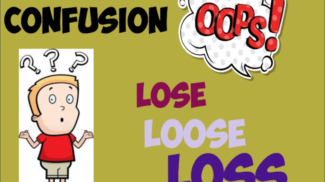lose, loose, loss | differentiation | Grammar fact Series - YouTube