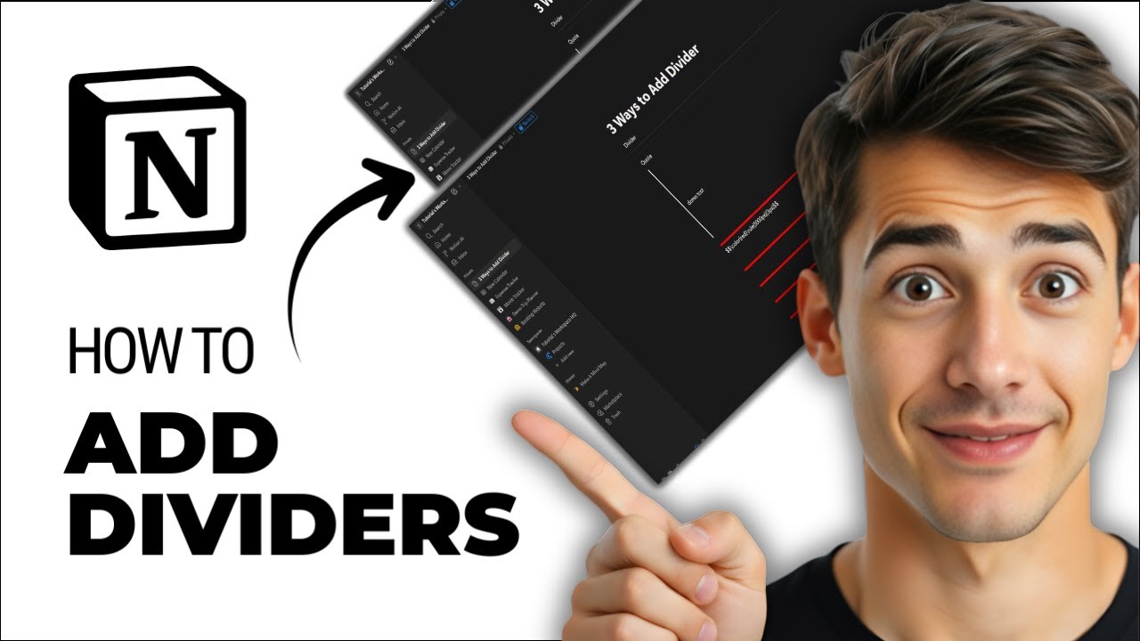How To Add Dividers In Notion (Easiest Way) (2026 Guide) - YouTube
