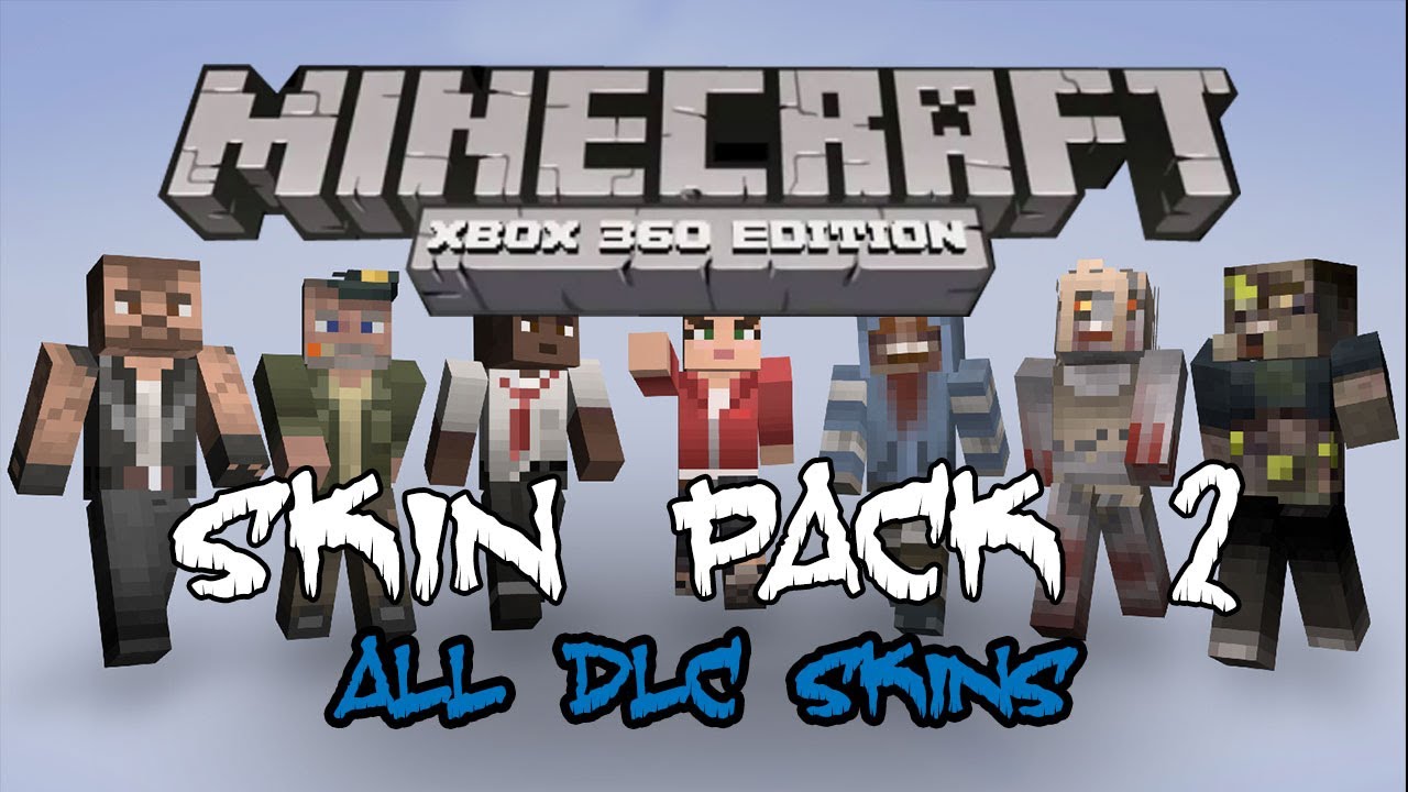 Minecraft Xbox | SKIN PACK 2 AUG24 RELEASE 45 SKINS - YouTube