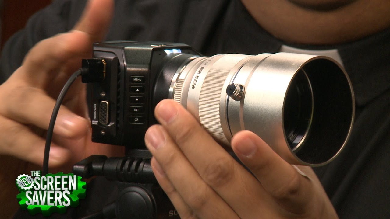 The New Screen Savers 95: Pocket-Sized 4K Camera by Blackmagic - YouTube