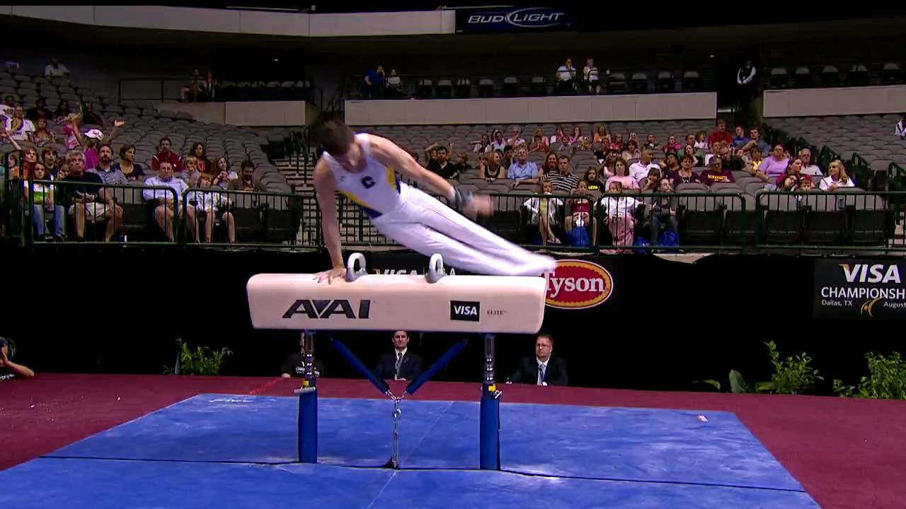 Tim McNeill - Pommel Horse - 2009 Visa Championships - Men - Day 2 ...
