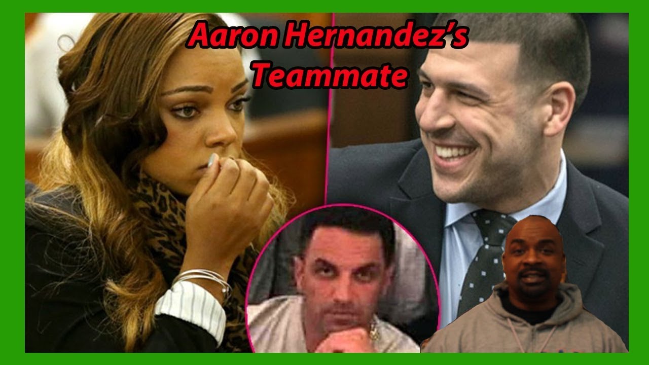 Aaron Hernandez's GF With His Teammate Now - YouTube