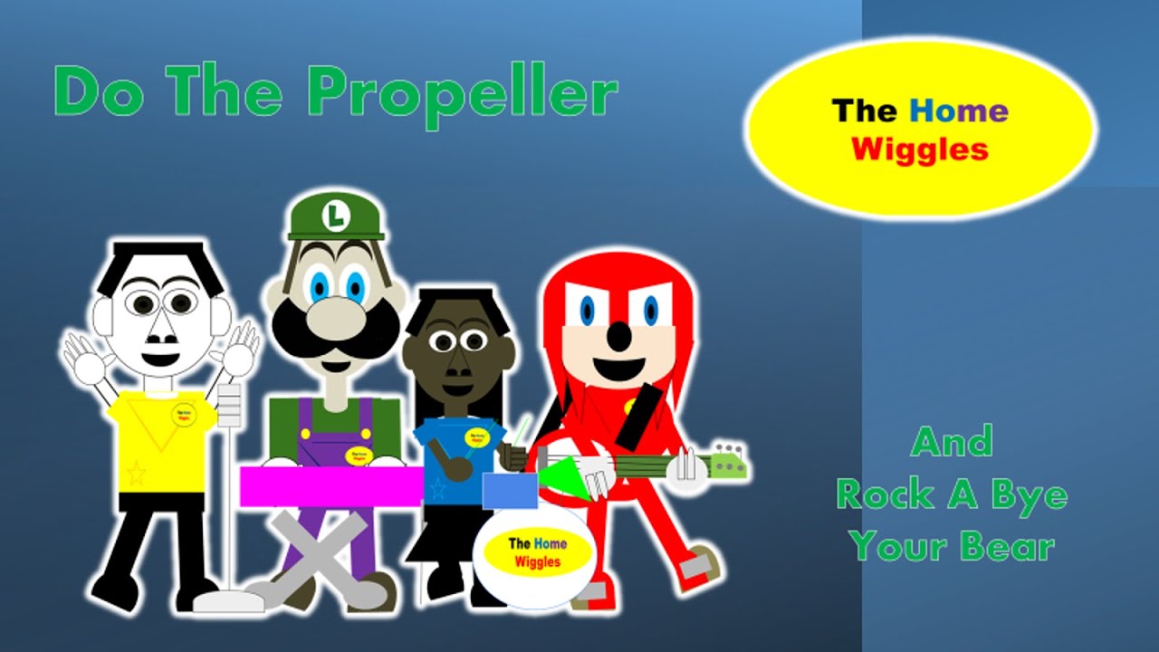 The Home Wiggles: Do The Propeller and Rock A Bye Your Bear. Many More ...