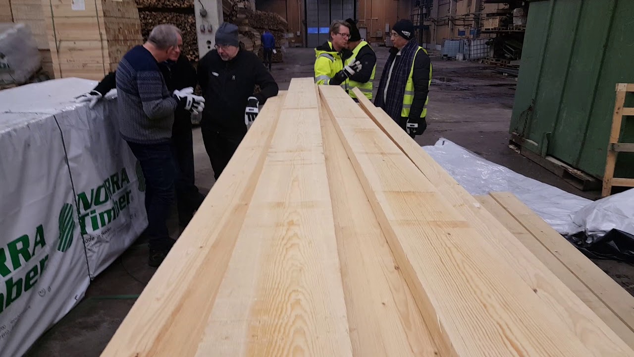 Swedish RedWood (Pine) Unsorted U/S 50x200 - YouTube