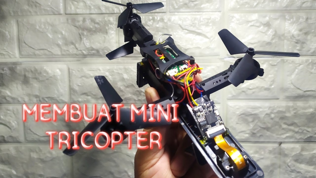 Membuat mini Tricopter - YouTube