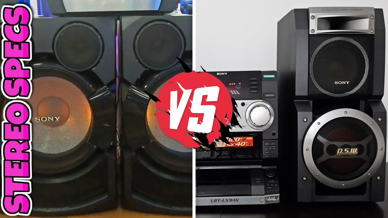OMG!!SONY SHAKE X70D VS SONY LBT LX9AV INFERNAL BASS FIGHT!MANY WATTS ...