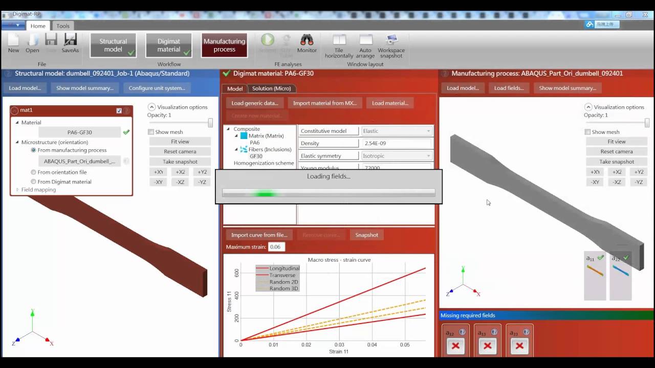 Moldex3D Digimat-RP Tutorial for Fiber Reinforced Plastic Part ...