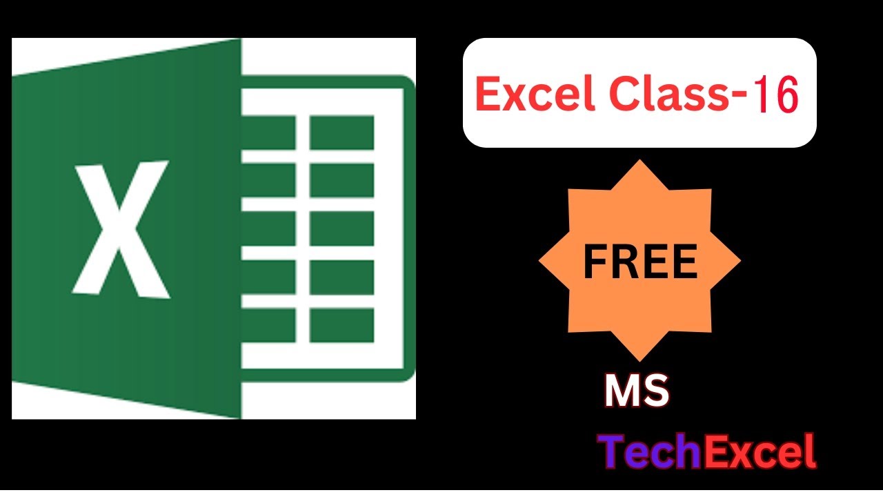 Excel Class -16 Basic To Advance #excel #tricks #new excel - YouTube