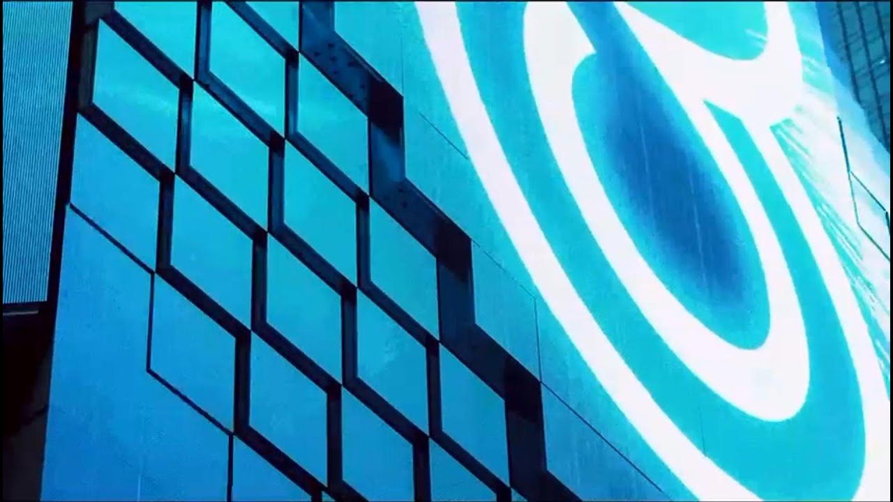 3D Robotic Display Screen - YouTube