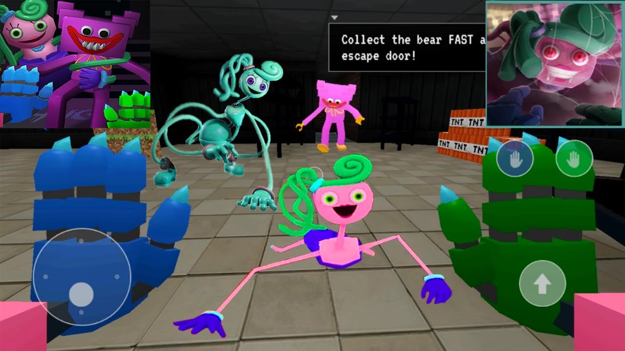 Blue Monster Escape vs Blue Monster Escape: Chapter 2 Gameplay ...