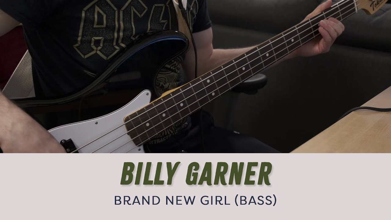 Billy Garner - Brand New Girl [Bass Cover] - YouTube