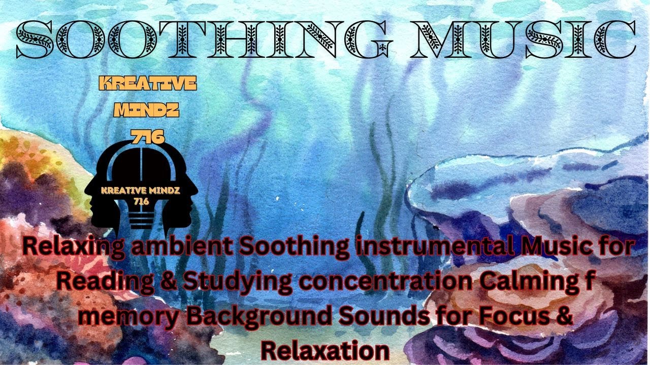 ASMR Background MUSIC for CHILLING, FOCUS, CALM MUSIC FOR READING ...
