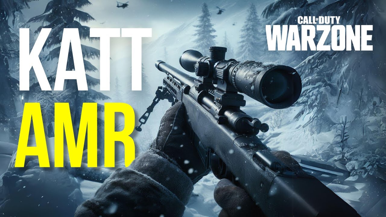 BEST SNIPER LOADOUT in WARZONE | KATT AMR - YouTube