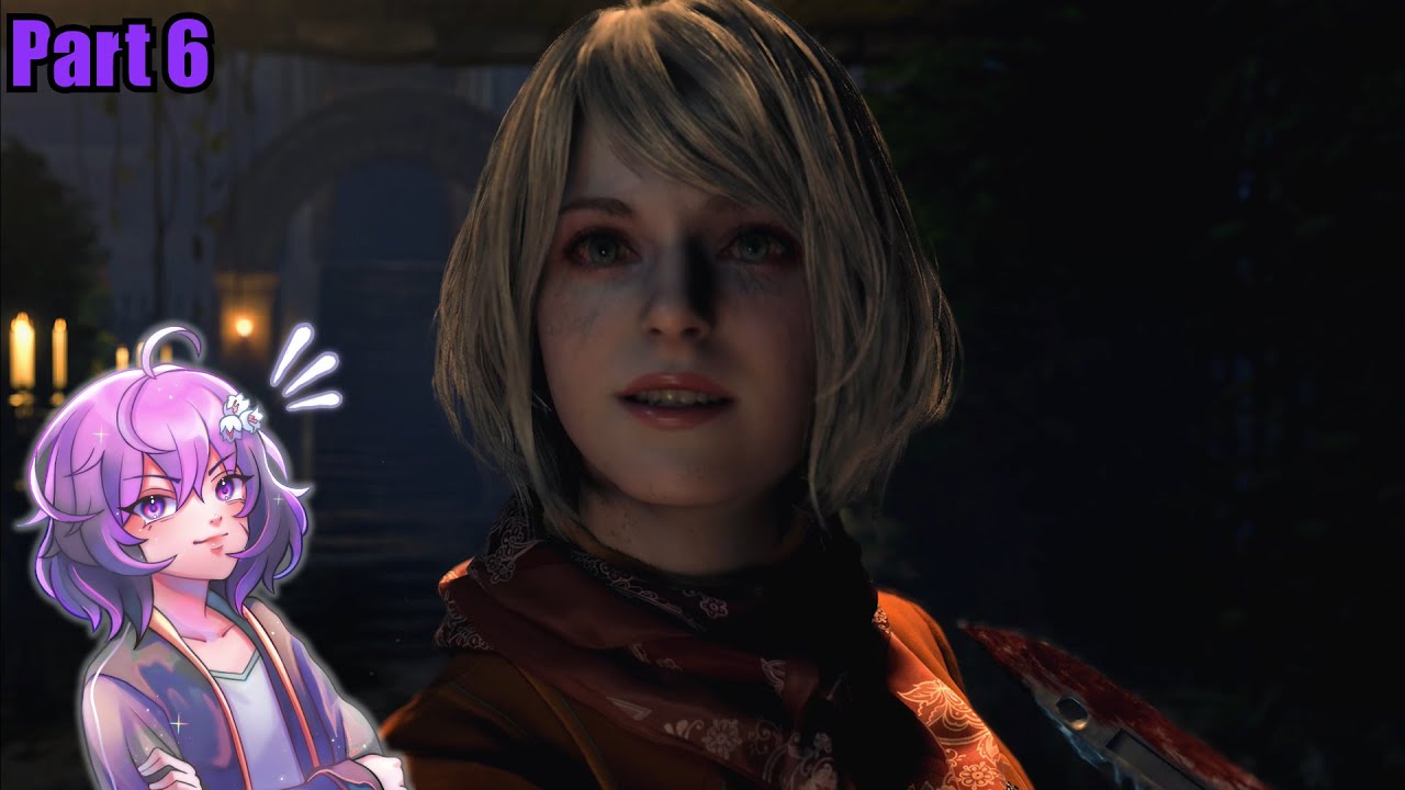 Las Plagas putting Ashley on edge. (Resident Evil 4 remake chapter 7 ...