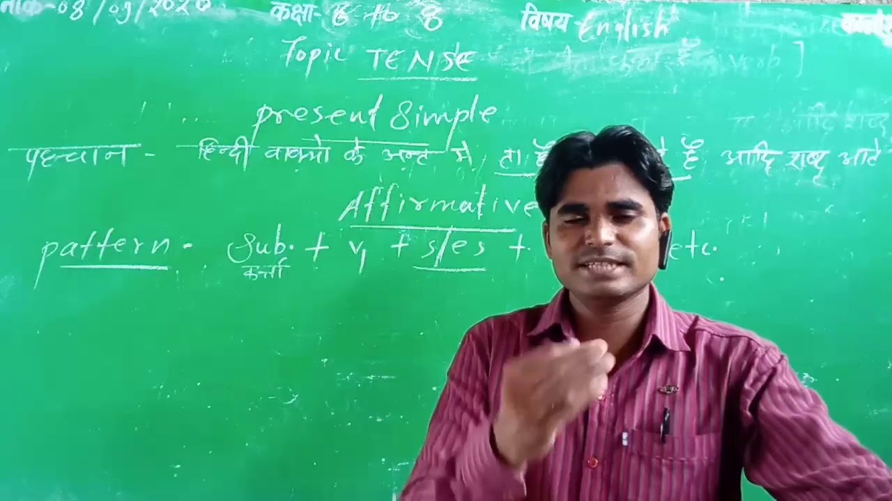 6 to 8 english| topic tense | maa gyan bharti school anta |online ...