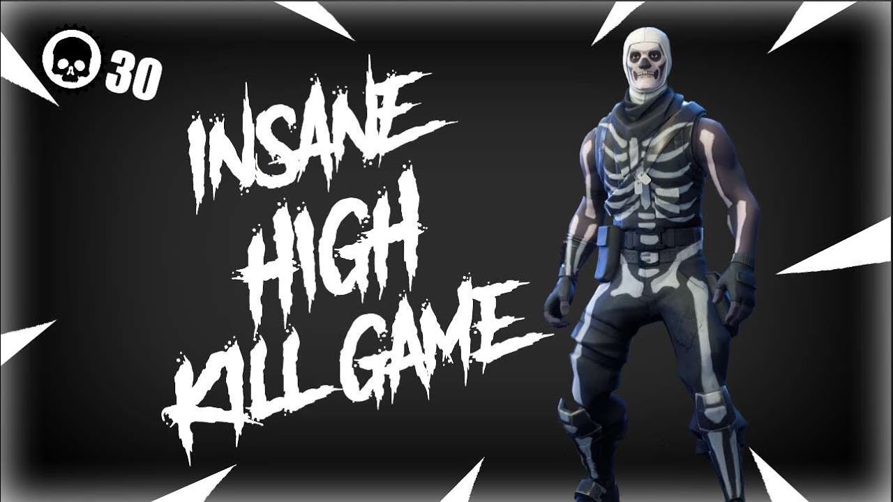 Fortnite Insane 30 Kill Game! Solo 20v20 V2! Personal Kill Record ...