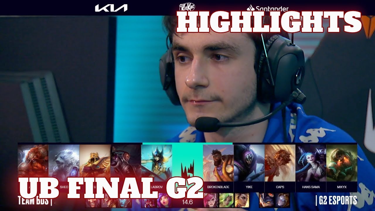 G2 vs BDS - Game 2 Highlights | Upper Final LEC Spring 2024 Playoffs ...