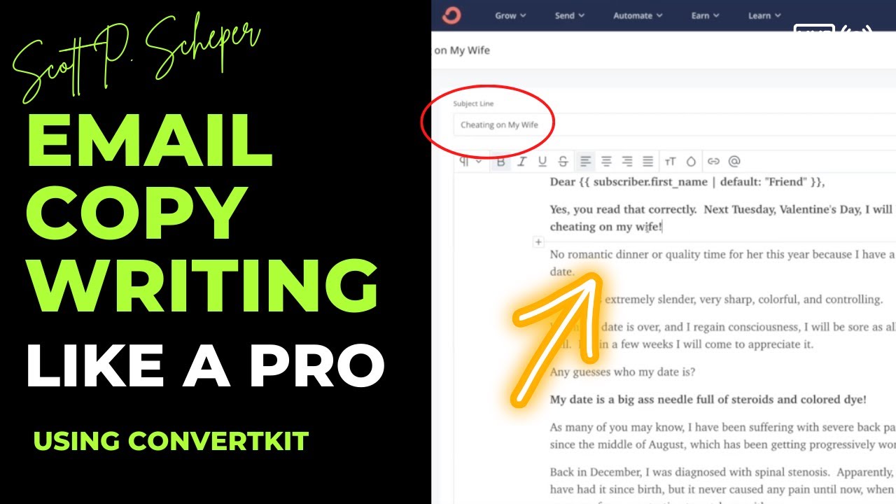 Email Copywriting Like a Pro (Using ConvertKit) - YouTube