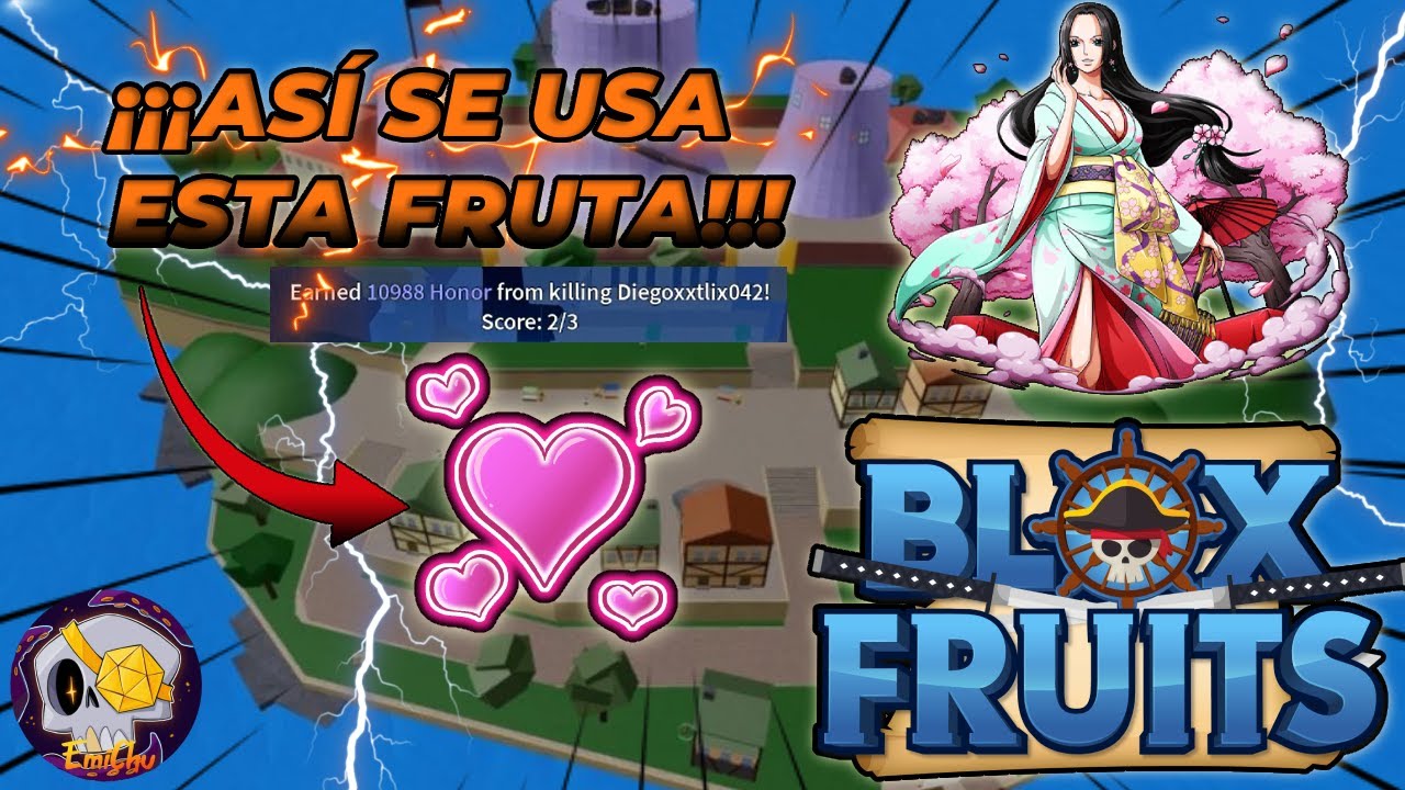 ASÍ SE USA LA FRUTA LOVE EN BLOX FRUITS!!! - YouTube