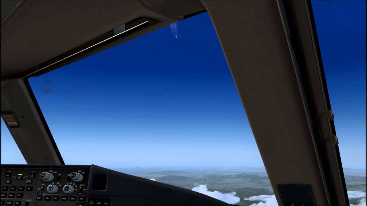FSX Overtaking UPS 767 - YouTube