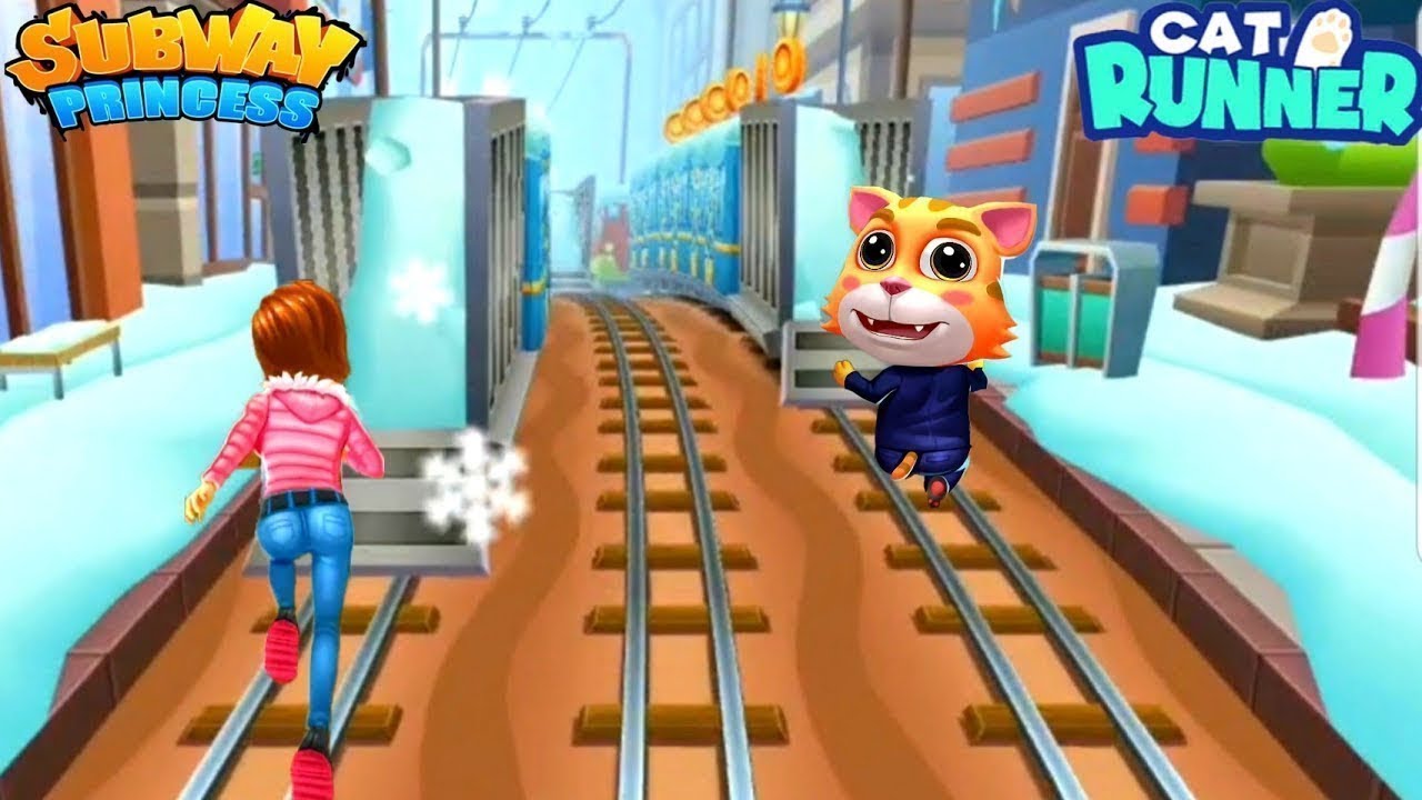 Subway Princess Runner🏃‍♀️ 'OR' Cat Runner🐱 - BEST RUN GAMES | Android ...