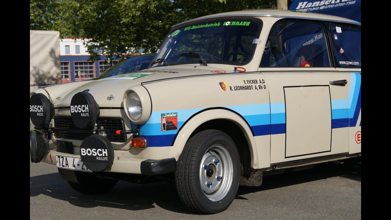 TRABANT 601 RS TUNING ITT TRABANTTREFFEN ZWICKAU 2013 OLDTIMER ...