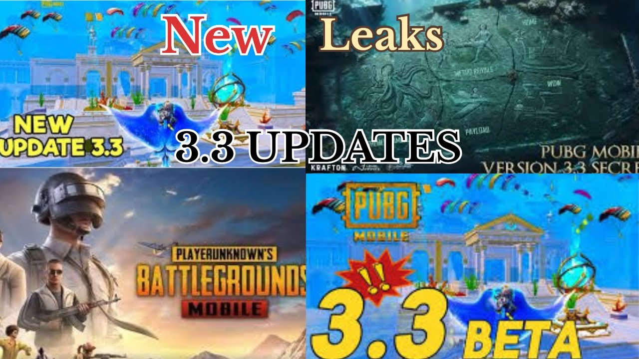 NEW 3.3 UPDATES LEAKS GAMEPLAY PUBGMOBILE/BGMI || RELEASE DATE COMING ...