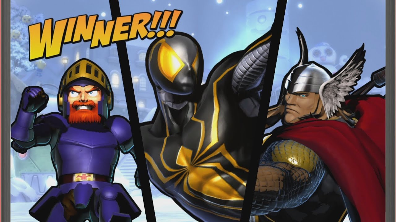 UMVC3 - THOR/ARTHUR/SPIDER-MAN ONLINE! - YouTube