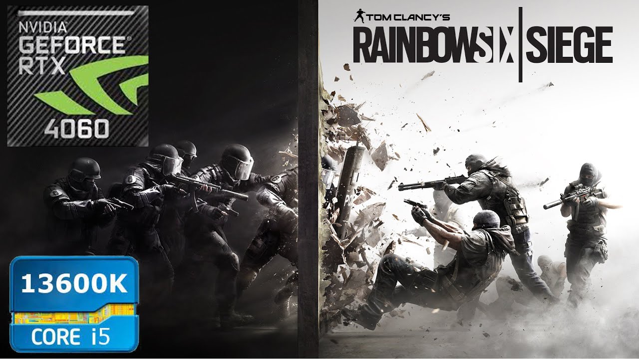 Rainbow Six Siege | RTX 4060 | i5 13600k | Test Fps Benchmark 1440p ...