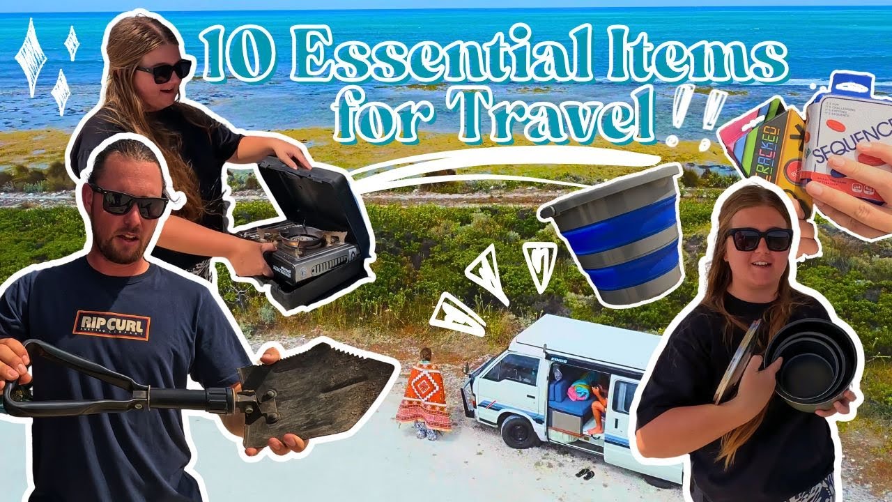10 Essential Items for Full Time Travel of Australia! | VANLIFE - YouTube