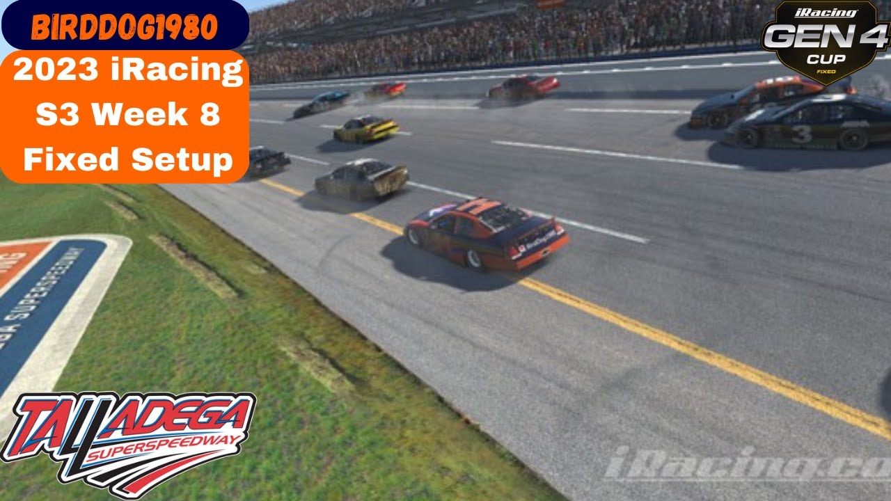 2023 iRacing Gen 4 Cup Series @ Talladega - YouTube