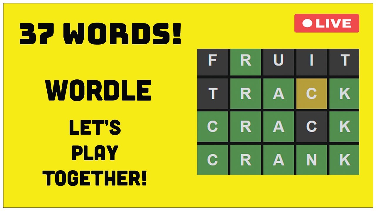 37 Wordle Words Challenge: Help the Team Guess Them All in 45 Minutes ...