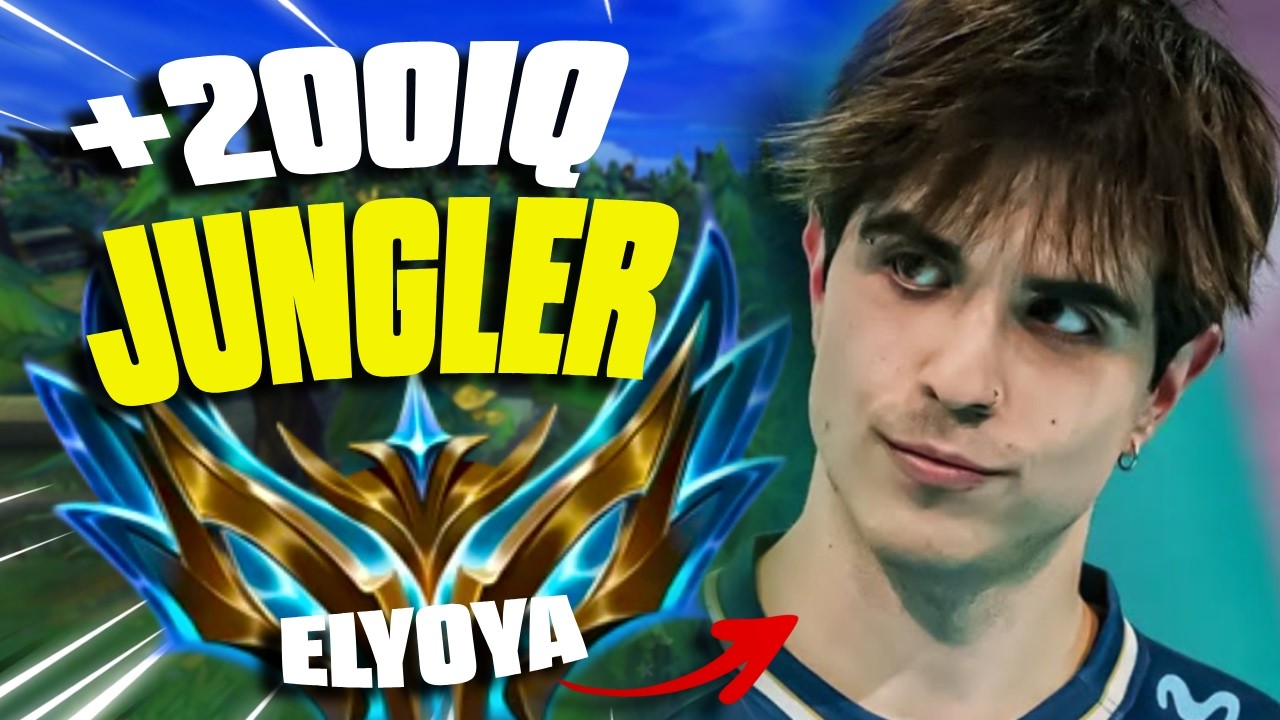 😱ELYOYA es TAN LISTO que HACE parecer FÁCIL JUGAR en HIGH ELO!! - YouTube