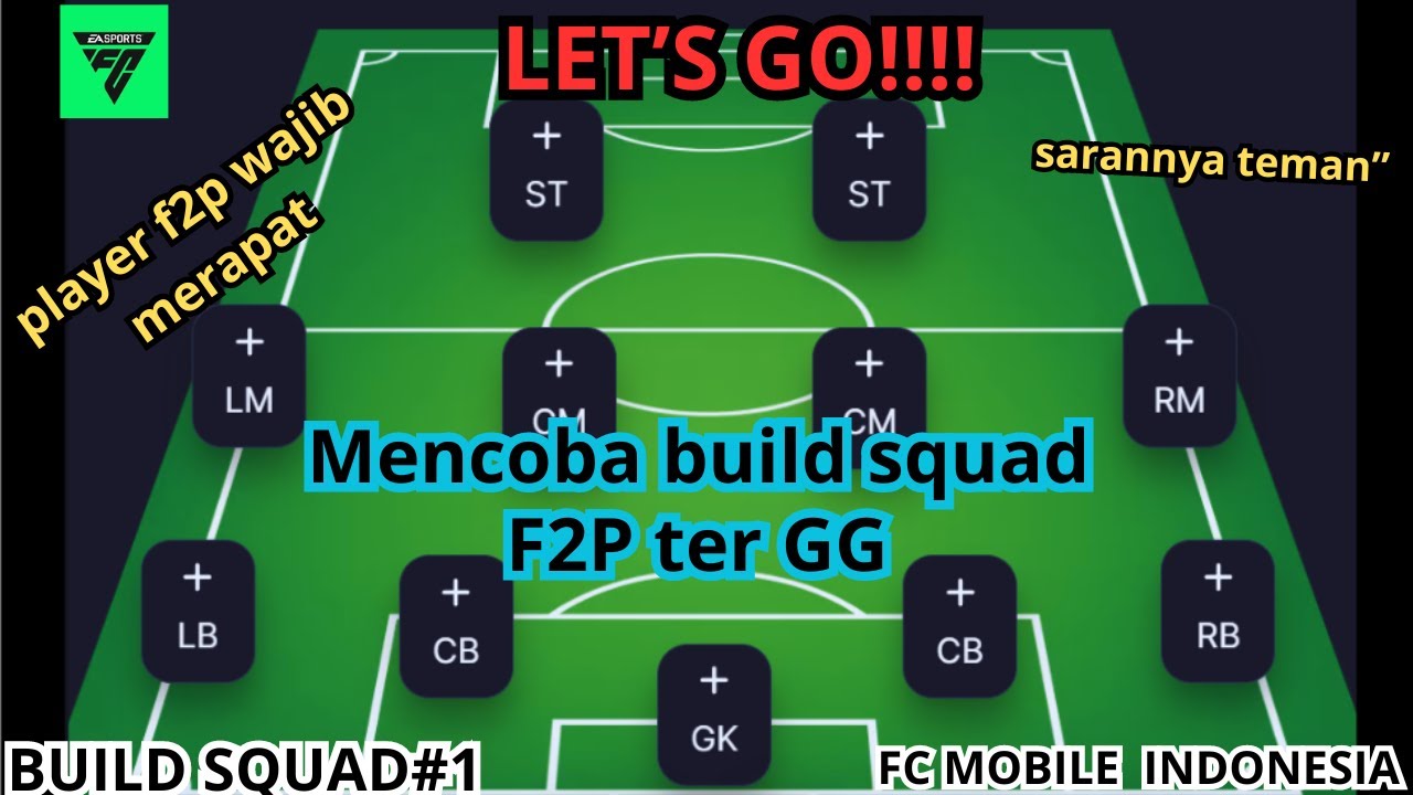 BUILD SQUAD #1 EA FC MOBILE - YouTube