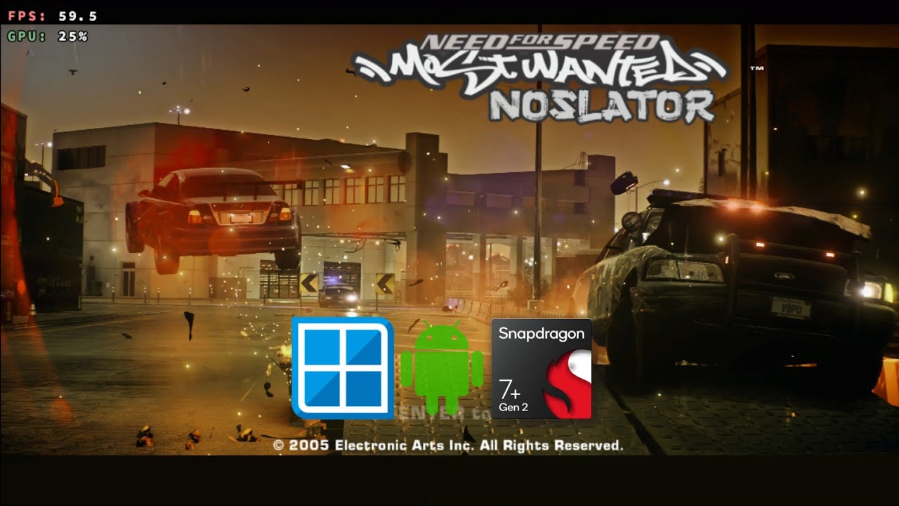 NFS Most Wanted Noslator v1.0 | Low-End Android Friendly Modpack - YouTube