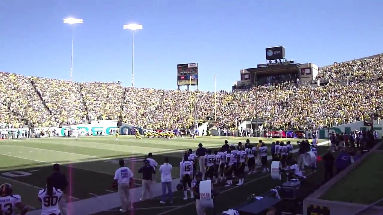 HD - The Autzen Stadium Experience - TOUCHDOWN OREGON! - Oregon Ducks ...