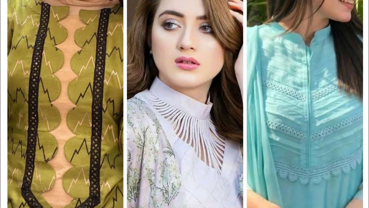 कुर्ती neck का नया और unique डिजाइन 💗 Letest and Trending neck design ...
