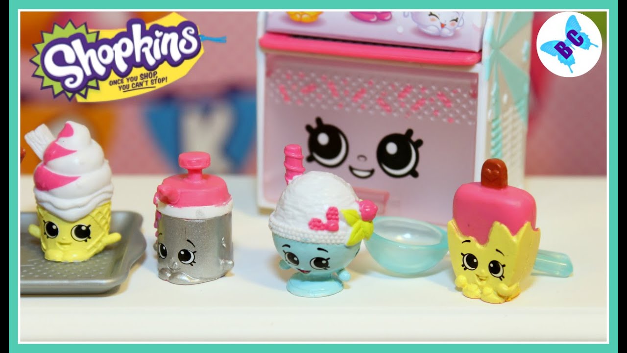 Shopkins Ice Cream | Food Fair | Cool and Creamy | Big Softy Dispenser ...
