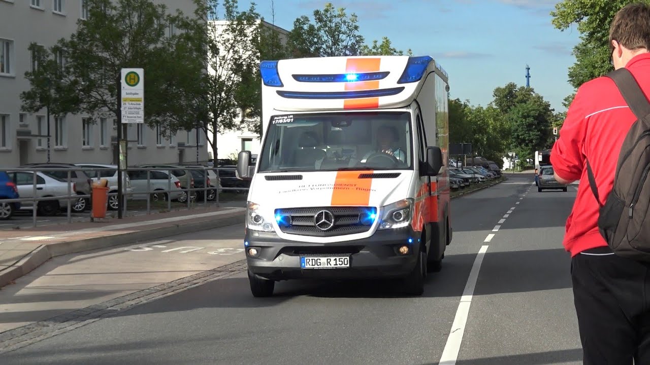 RTW RW Dierhagen in Rostock - YouTube