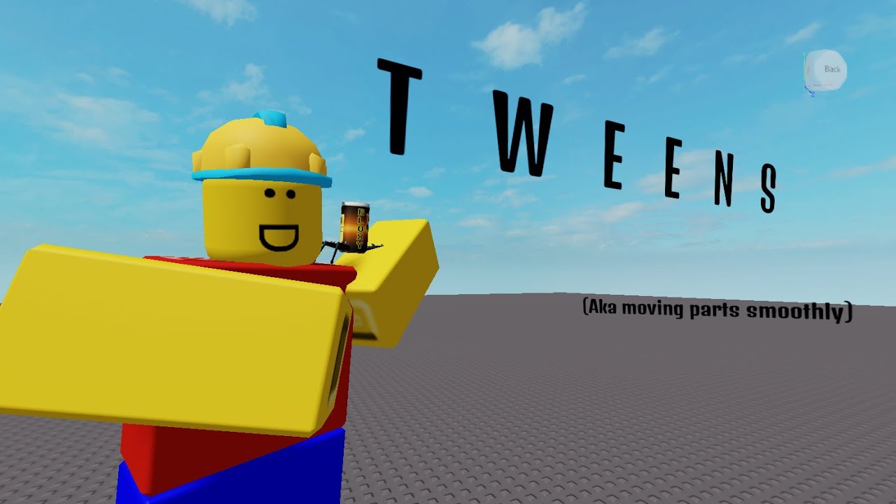 How to move parts in Roblox Smoothly (Aka tweens) - YouTube